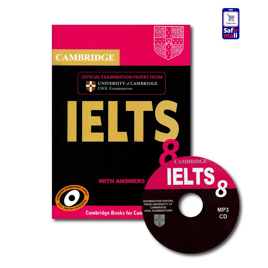کتاب Cambridge IELTS 8 - کمبریج آیلتس 8 - فروشگاه اینترنتی سفیرمال