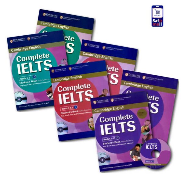پک کتاب Cambridge English Complete IELTS - فروشگاه اینترنتی سفیرمال