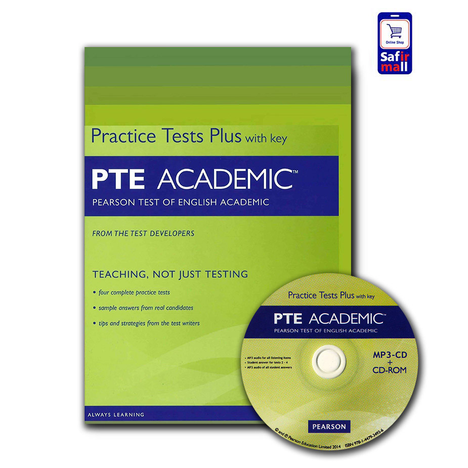کتاب Practice Tests Plus with key PTE Academic - فروشگاه اینترنتی سفیرمال