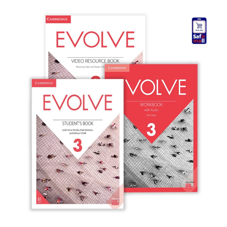 پک کتاب Evolve 3 + کتاب فعالیت های ویدئویی - فروشگاه اینترنتی سفیرمال