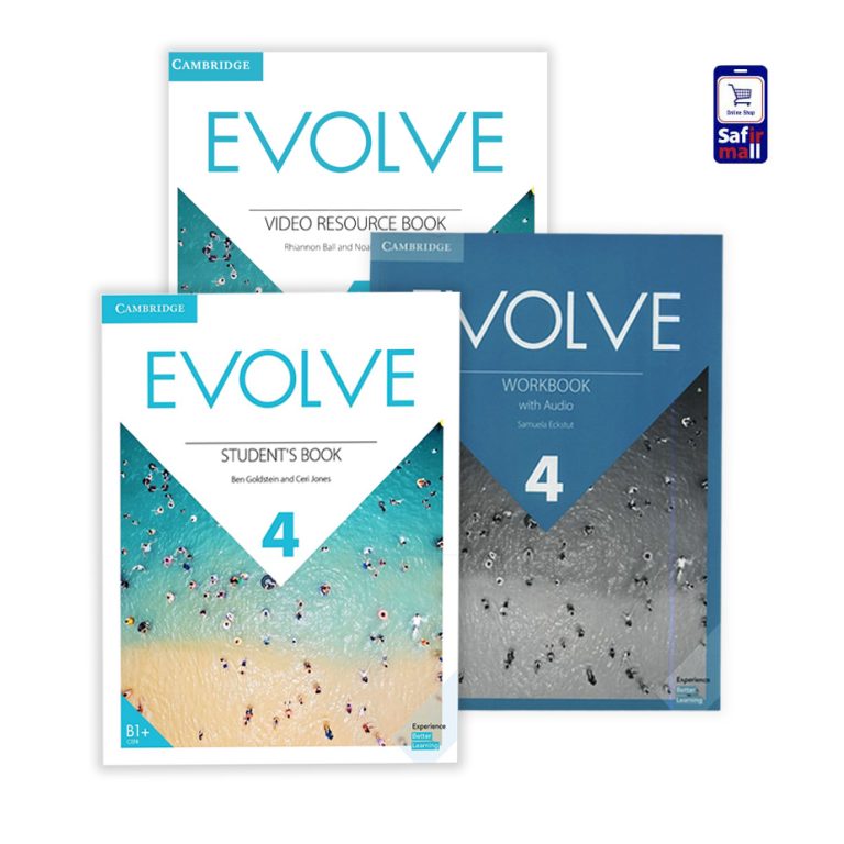 پک کتاب Evolve 4 + کتاب فعالیت های ویدئویی - فروشگاه اینترنتی سفیرمال
